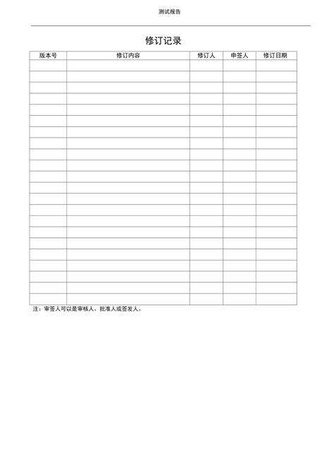 设备类软件测试报告模板