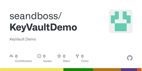 Github Seandbosskeyvaultdemo Keyvault Demo
