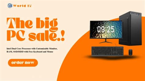 Intel Dual Core Desktop Computer Full Setup Customizable 4 8gb Ram