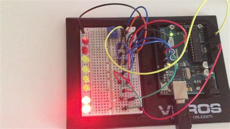 arduino strobe light effect youtube
