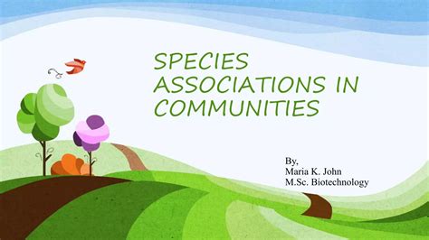 Species Associations In Communities Pptx