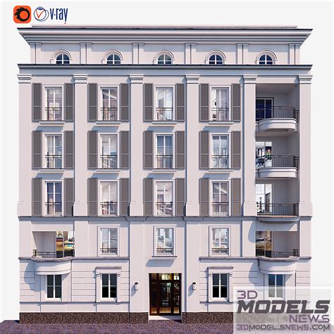 Facade For Background Model 11 3d Models News