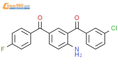 615277 10 6 Methanone [4 Amino 3 3 Chlorobenzoyl Phenyl] 4