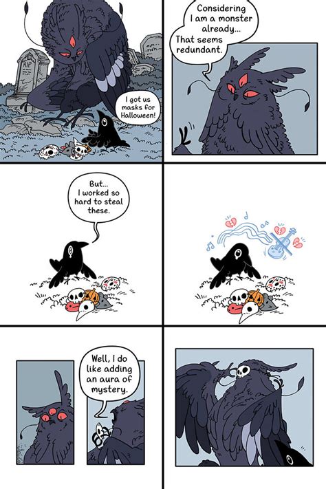 Crow Time 15 Whimsical And Adorable Comics By Isabelle Melançon