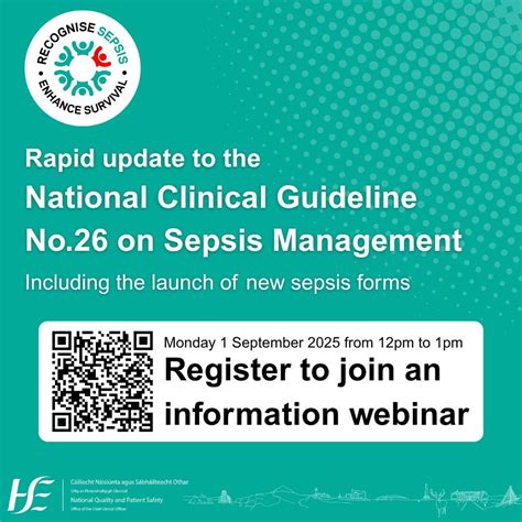 Hse Sepsis Clinicalguidelines Patientsafety Healthcare