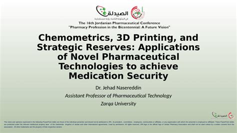 Pdf Chemometrics 3d Printing And Strategic Reserves Applications