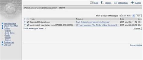 ajax and php webmail clients ⭐monsterspost