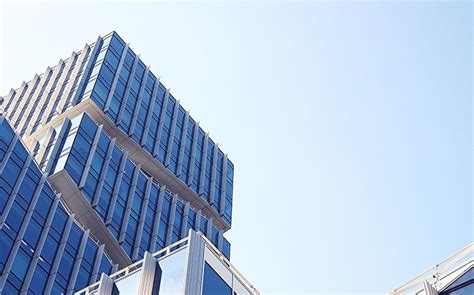 高职学校校企合作共发展简约蓝色模板 样式模板素材 135平台