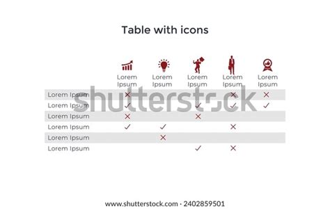 Elements Business Success Rectangular Matrix Infographic Stock Vector Royalty Free 2402859501