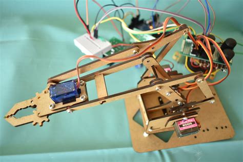 Arduino Based DOF Robotic Arm Control