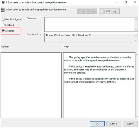 How To Enable Or Disable Online Speech Recognition In Windows Saint