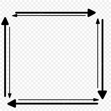 Arrow Border Clipart PNG Images Arrow Border Black Arrow PNG Image For Free Download