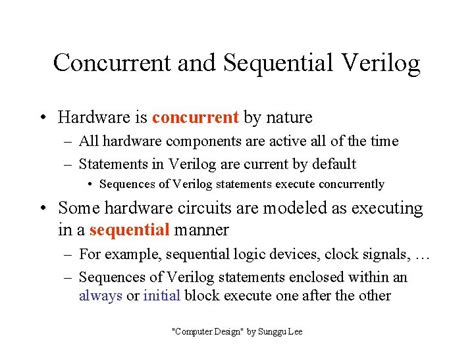 Addendum Verilog Hdl Verilog Hdl Hardware Description Language