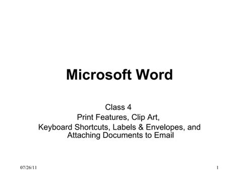 Beginner Word Class4 Ppt