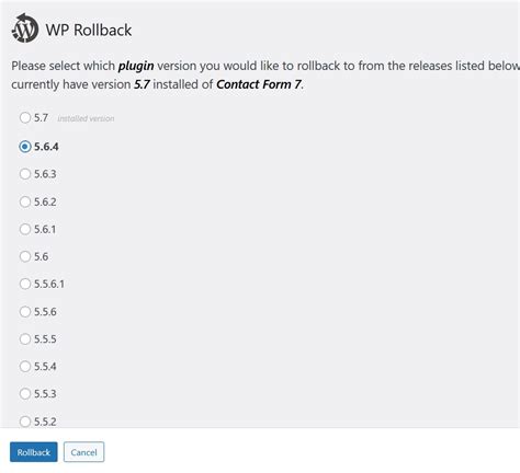 How To Rollbackundu Wordpress Themes And Plugins Wp Rollback Nst