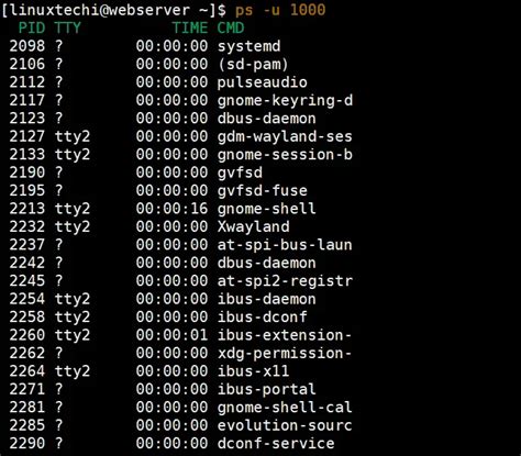 Ps Command Examples To Monitor Linux Processes
