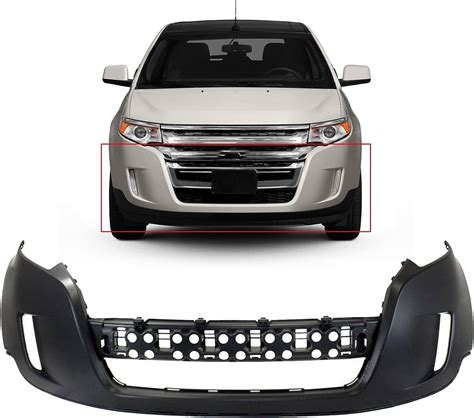Shzaitor Front Bumper Cover Plastic Primered Replacement For 2011 2012