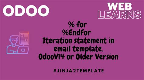How To Implement For Loop Statement Iteration Operation In Email Template Youtube