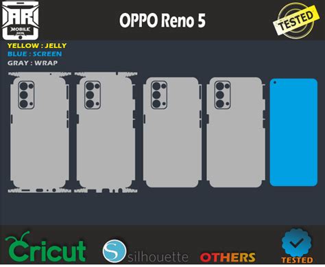 Oppo A Skin Template Vector Armobileskin