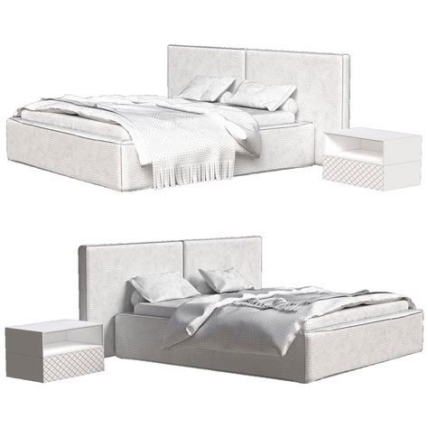Bed Spensor Bordo 3d Model Download Maxve