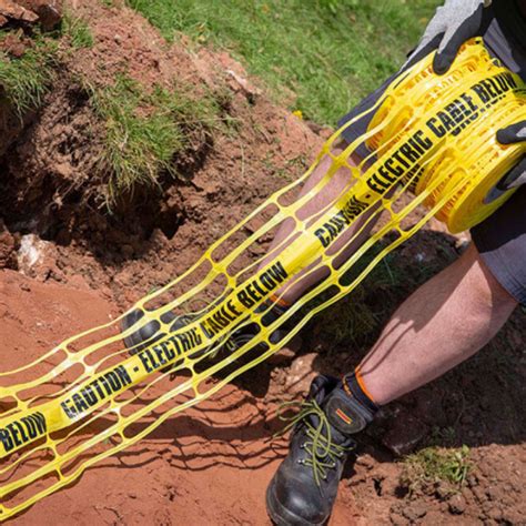 Detectable Warning Mesh Underground Service
