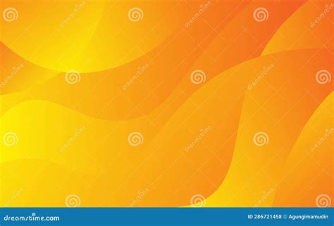 Abstract Orange And Yellow Geometric Background Dynamic Shapes Composition Cool Background