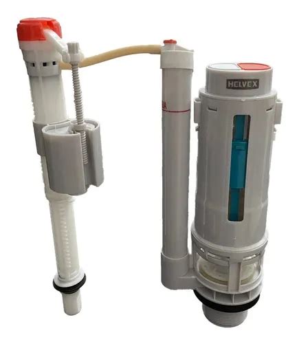 Kit De Reparación Wc Helvex Original Valvula Dual Completo Meses Sin