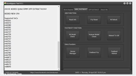 Mtk Brom Bypass Tool V11 By Skumar Gsmware