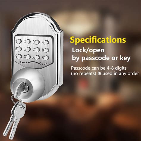 Push Pad Door Lock