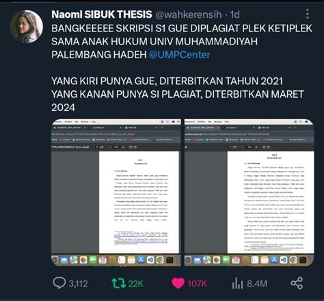 Lingkaran Viral Mahasiswa Universitas Muhammadiyah Palembang Diduga