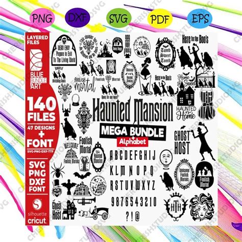 Haunted Mansion Bundle Svg Foolish Mortals Doom Buggy Svg Haunted Mansion Haunting