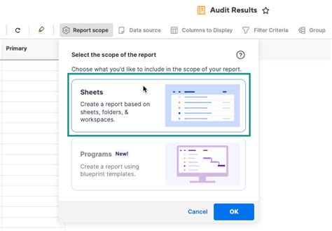 Smartsheet Control Center Program Reports Smartsheet Learning Center