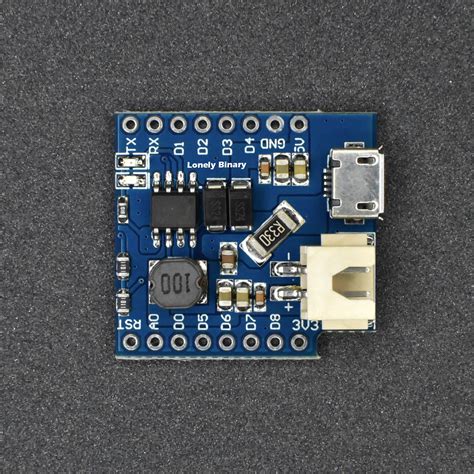 esp8266 lipo battery charger shield lonely binary