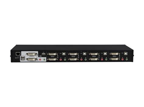 ATEN CS Port USB DVI Dual View KVMP Switch Newegg Com