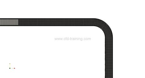 Simplefoam Turbulent Flow In A 90 ° Bend Cfd Training