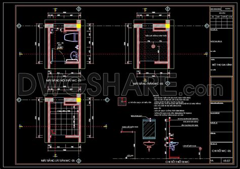 118 Wc Layout Plan And Elevations Details Autocad Drawing Download 1 Free Cad Blocks