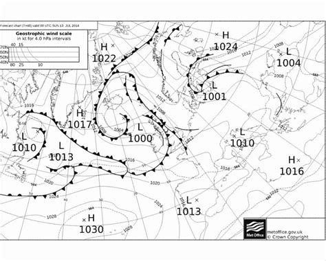 How To Read A Weather Chart