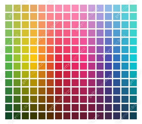 Color Palette Color Chart Print Test Page Color Codes Rgb Hex Html