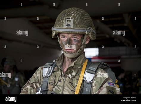 British Army Paratroopers Assigned To The 3rd Battalion Parachute