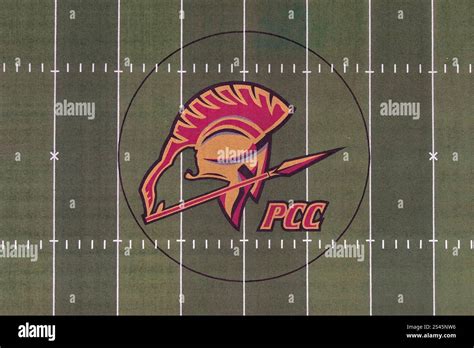 A General Overall Aerial View Of The Pasadena City College Lancers Logo