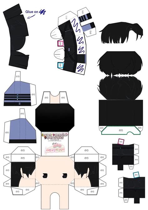 Ivan Alien Stage Papercraft Paper Doll Template Cute Sewing Projects