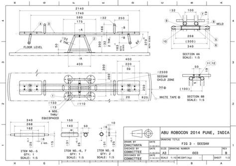 Fig 3 Seesaw Rev B Sheet 1 Pdf Drawing And Sketching Arts And Crafts