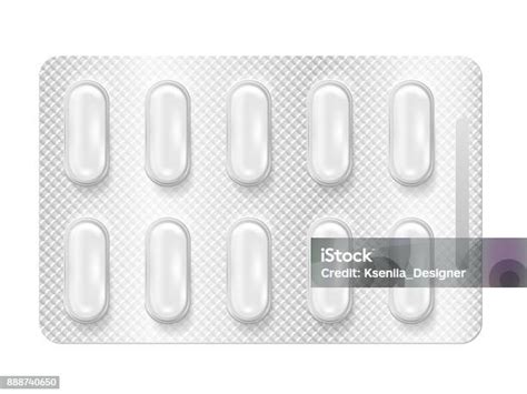 현실적인 3d 물집 알 약 건강관리와 의술에 대한 스톡 벡터 아트 및 기타 이미지 건강관리와 의술 건강한 생활방식 두통 Istock