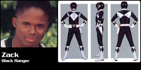 Zack Taylor Black Power Ranger Mighty Morphin Power Rangers Power