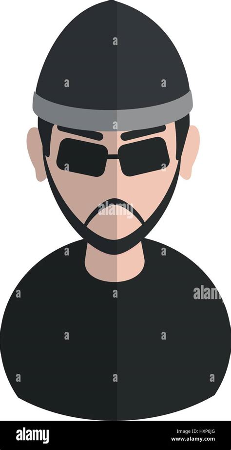 Hacker Man Icon Stock Vector Image And Art Alamy