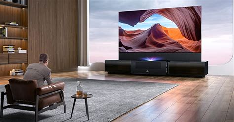 Meet The World S First Laser Projector With A Vanishing Screen Maxim