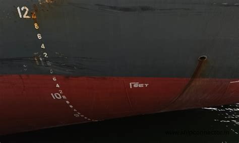 Draft Marks On A Ship