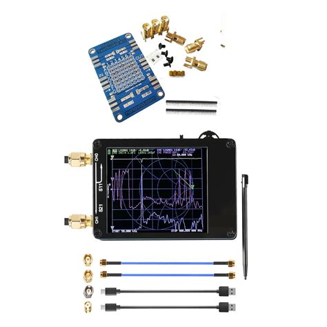 Vna 10khz 15ghz Vector Network Analyzer Kit Mf Hf Vhf Uhf 28 Antenna