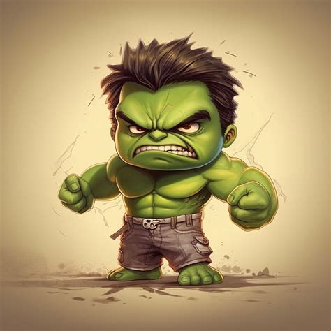 Ongelooflijke Hulk Chibi Hulk Kleurplaat Helpt Kinderen Vaardigheden