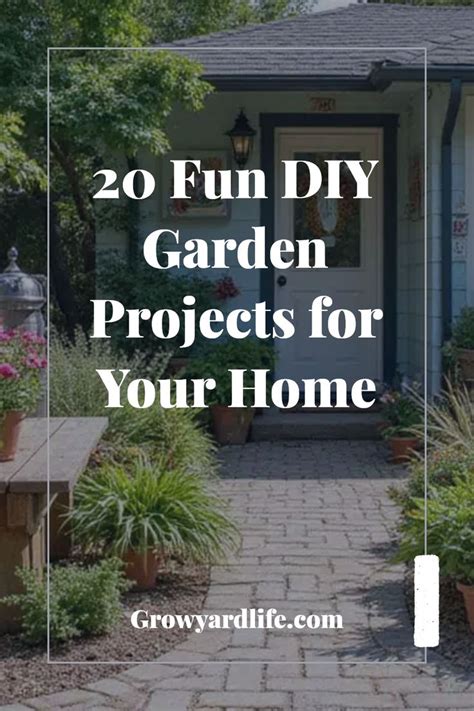 20 Fun Diy Garden Projects For Your Home Garden Projects Diy Garden